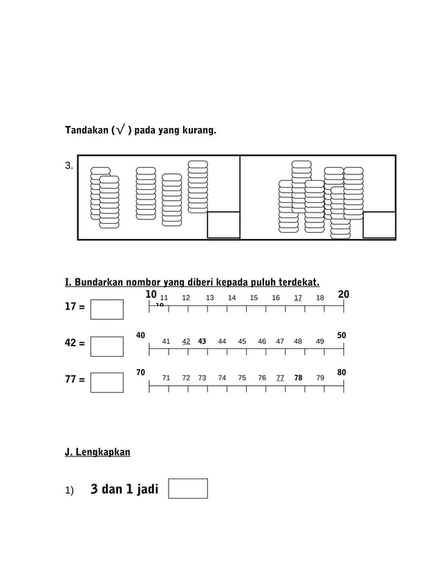 Soalan peperiksaan-matematik-kssr-tahun-1-semester-1 | DOC