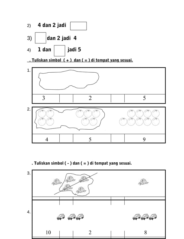 Soalan peperiksaan-matematik-kssr-tahun-1-semester-1 | DOC