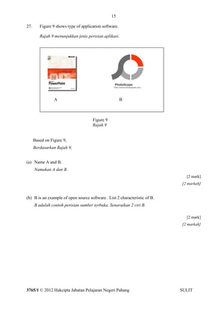 Soalan percubaan-ict-ting5-2012 | PDF