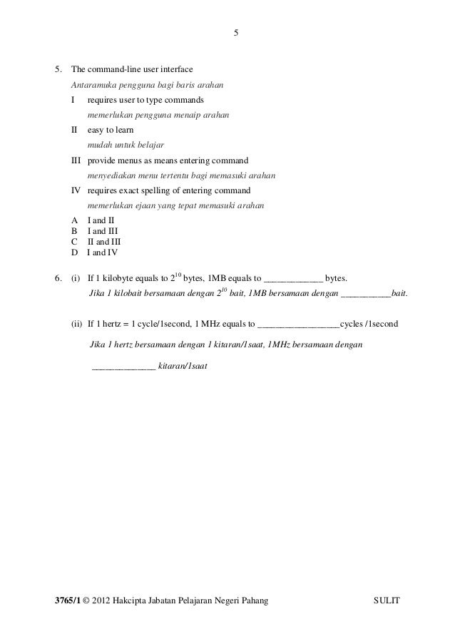 Soalan percubaan-ict-ting5-2012