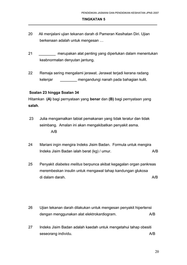 Soalan pjpk-tingkatan-5 | DOC