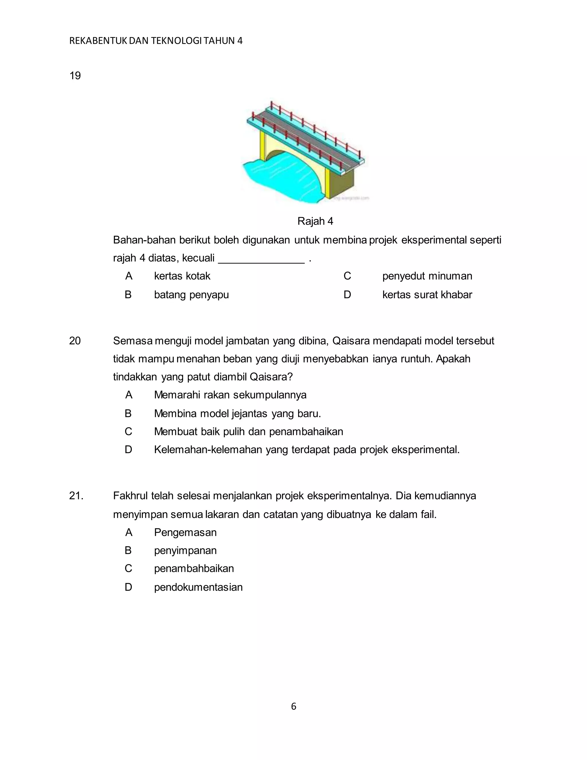 Soalan rbt-akhir-tahun-4 | PDF