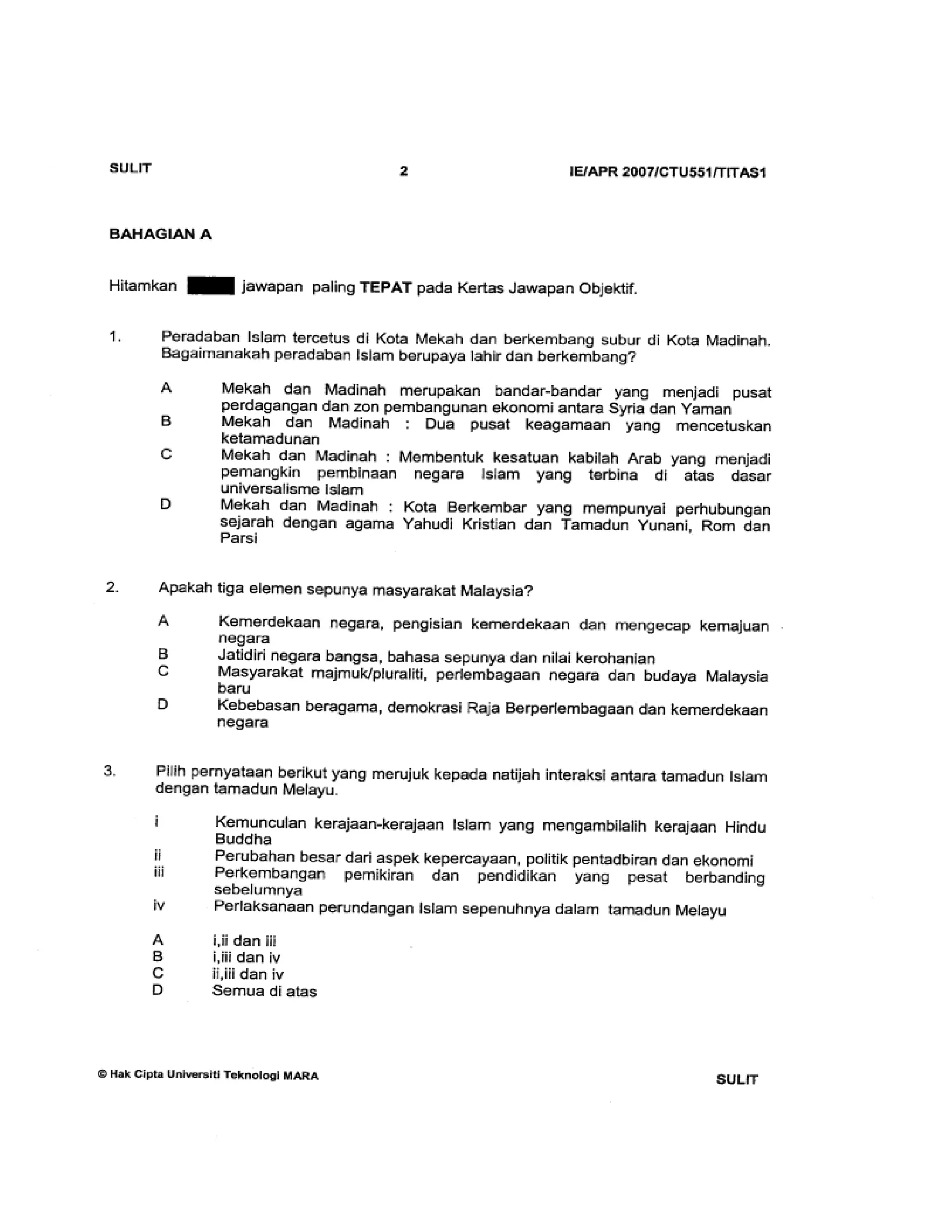 Soalan titas 1 | DOC