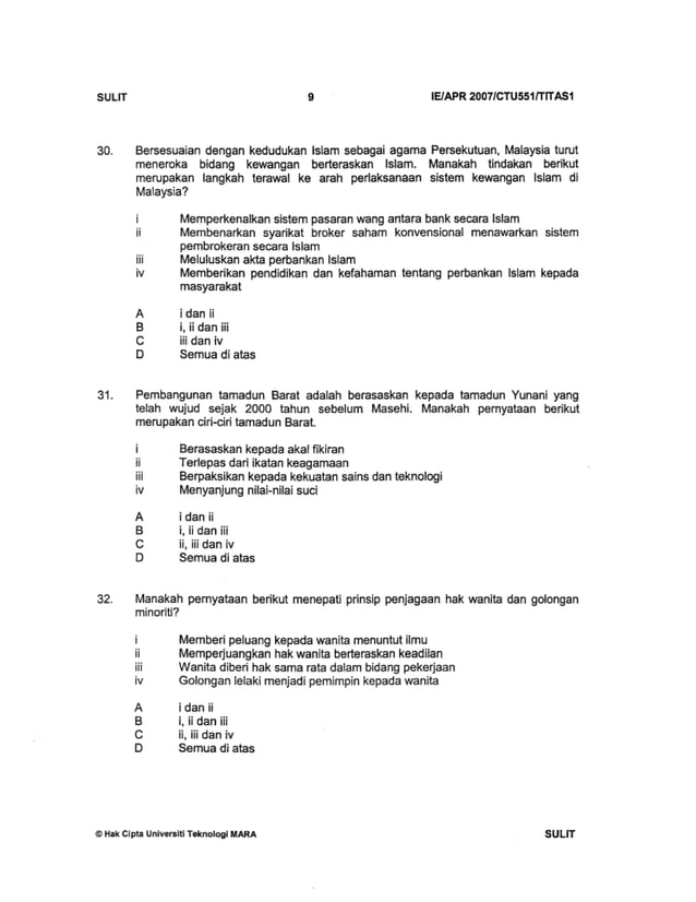 Soalan titas 1 | DOC