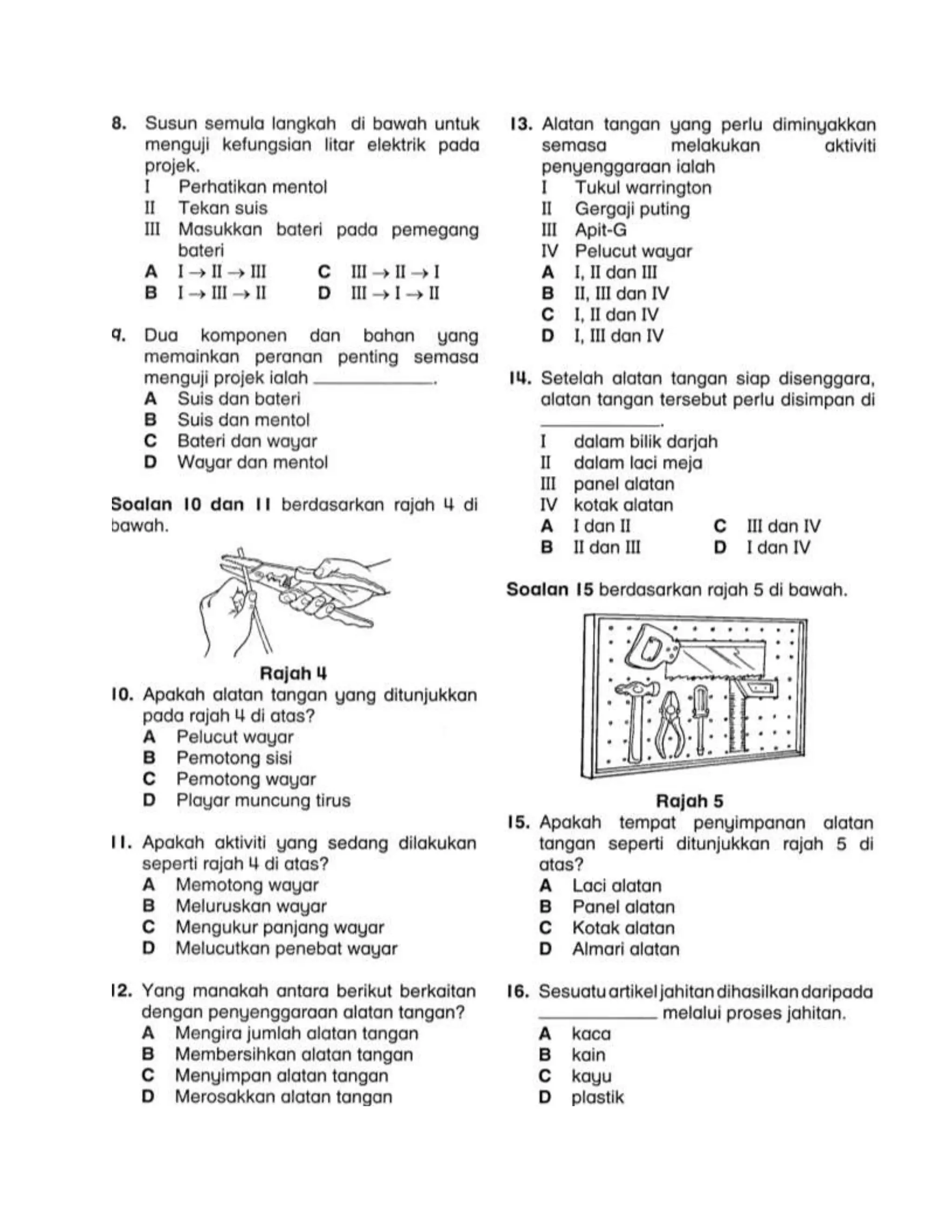 Soalan akhir tahun rbt tahun4 | DOCX