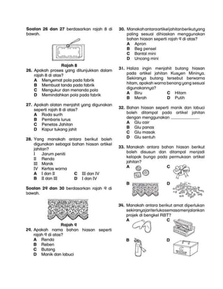 Soalan akhir tahun rbt tahun4 | DOCX