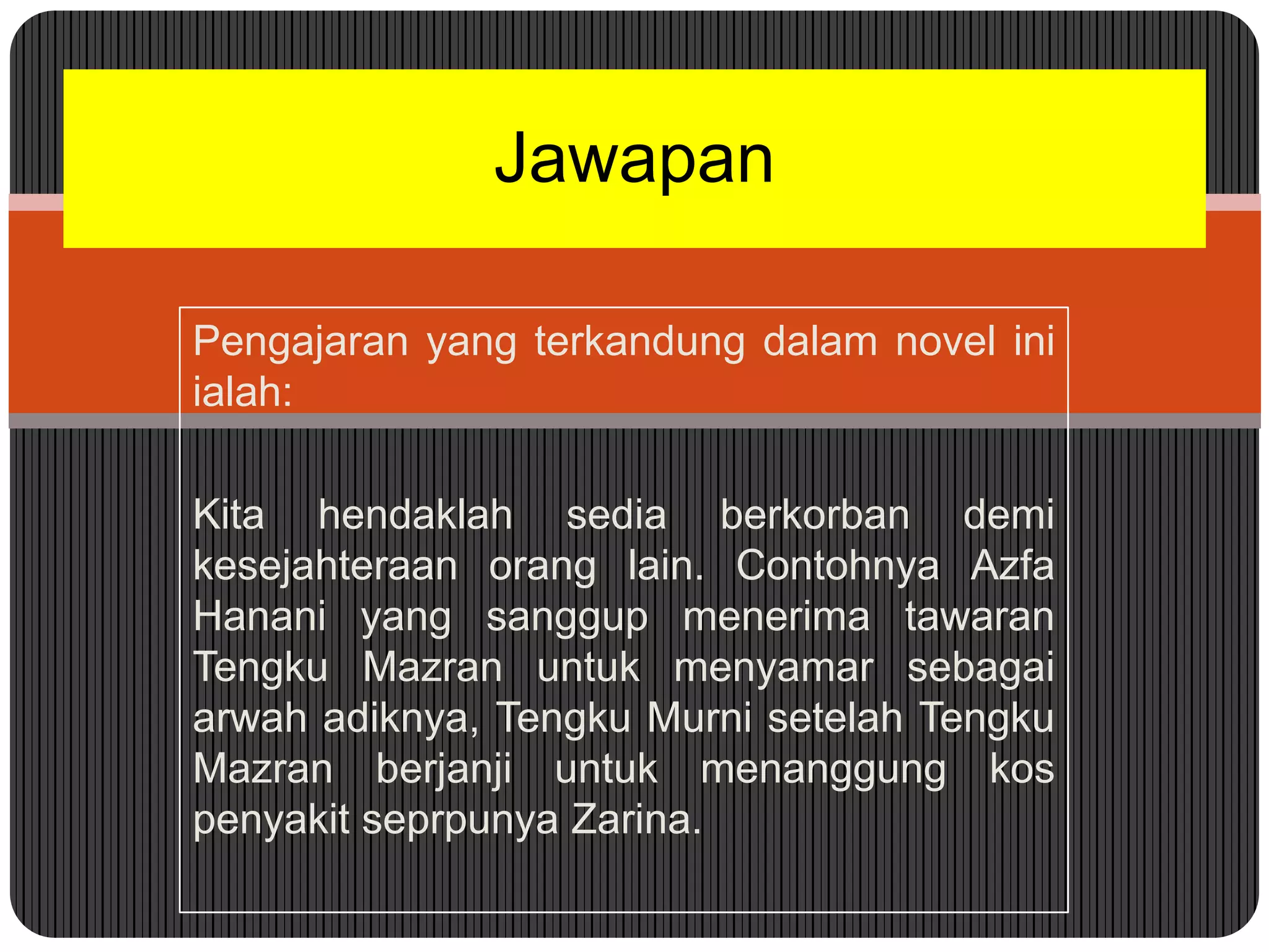 Soalan azfa hanani | PPT