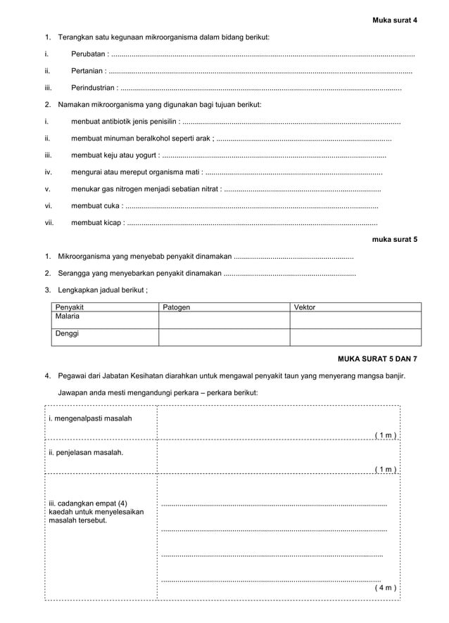 Soalan bagi modul nota ringkas 5 | PDF