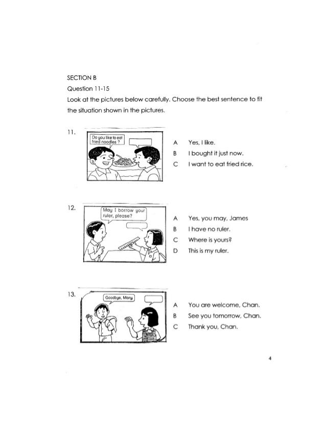 Soalan bi kertas 1,tahun 2