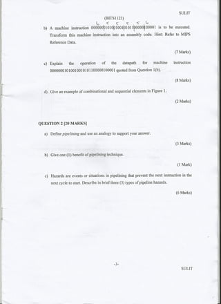 Past Year Questions - COA | PDF