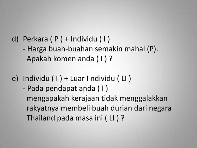 Soalan dan penyoalan | PPTX