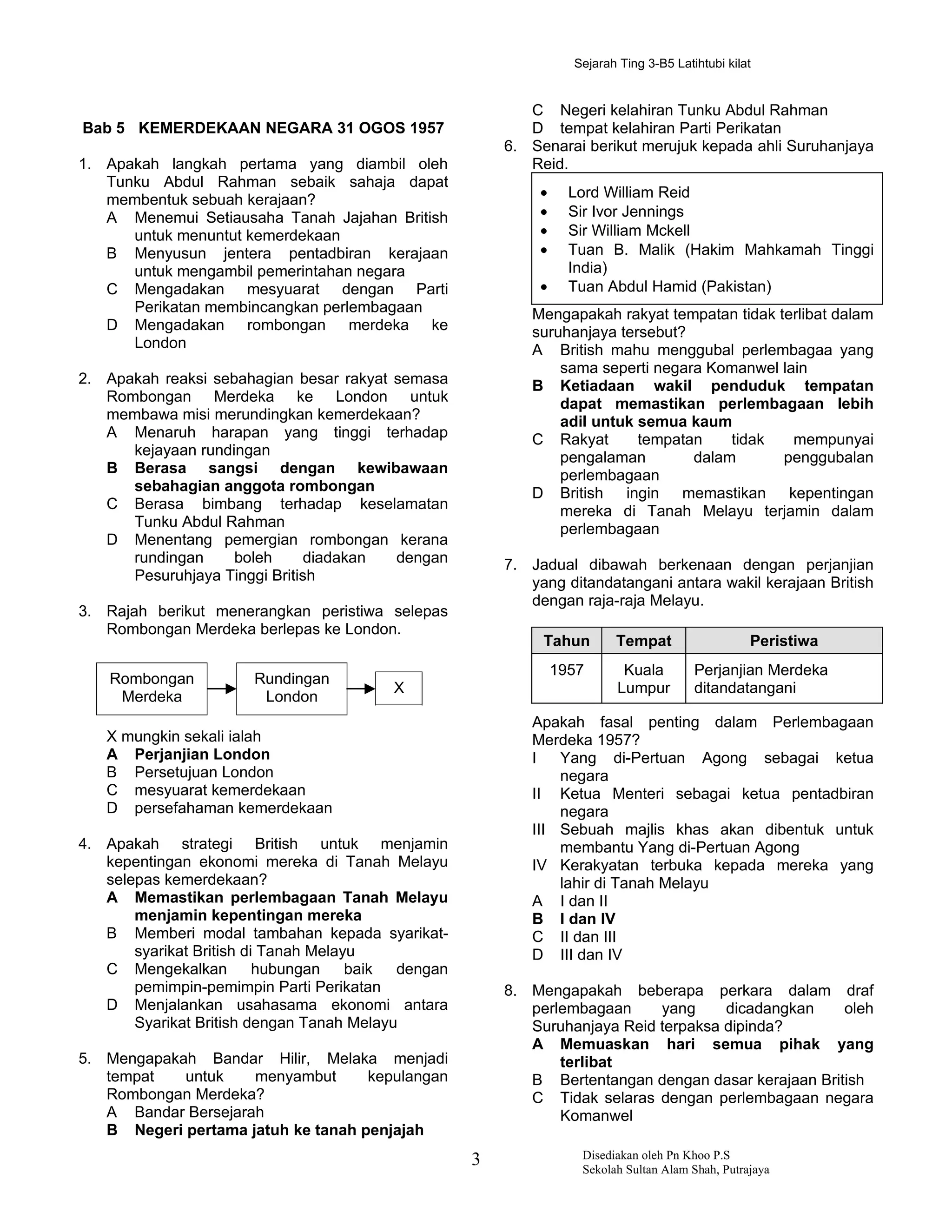 Soalan exam | DOC