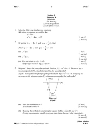 Soalan excel 2009_tingkatan_4_matematik_tambahan_paper_2 | PDF
