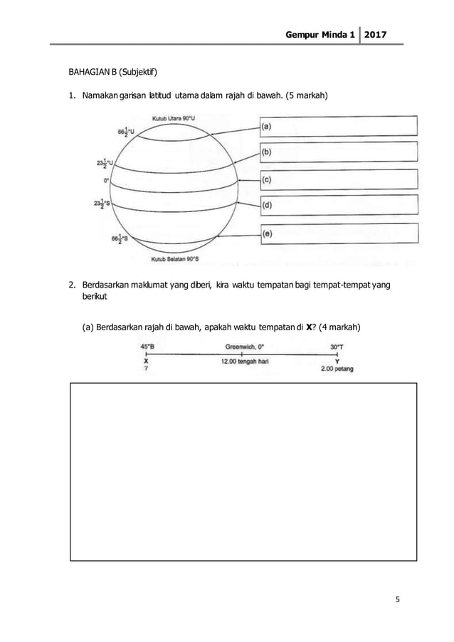 Soalan geogarfi | PDF