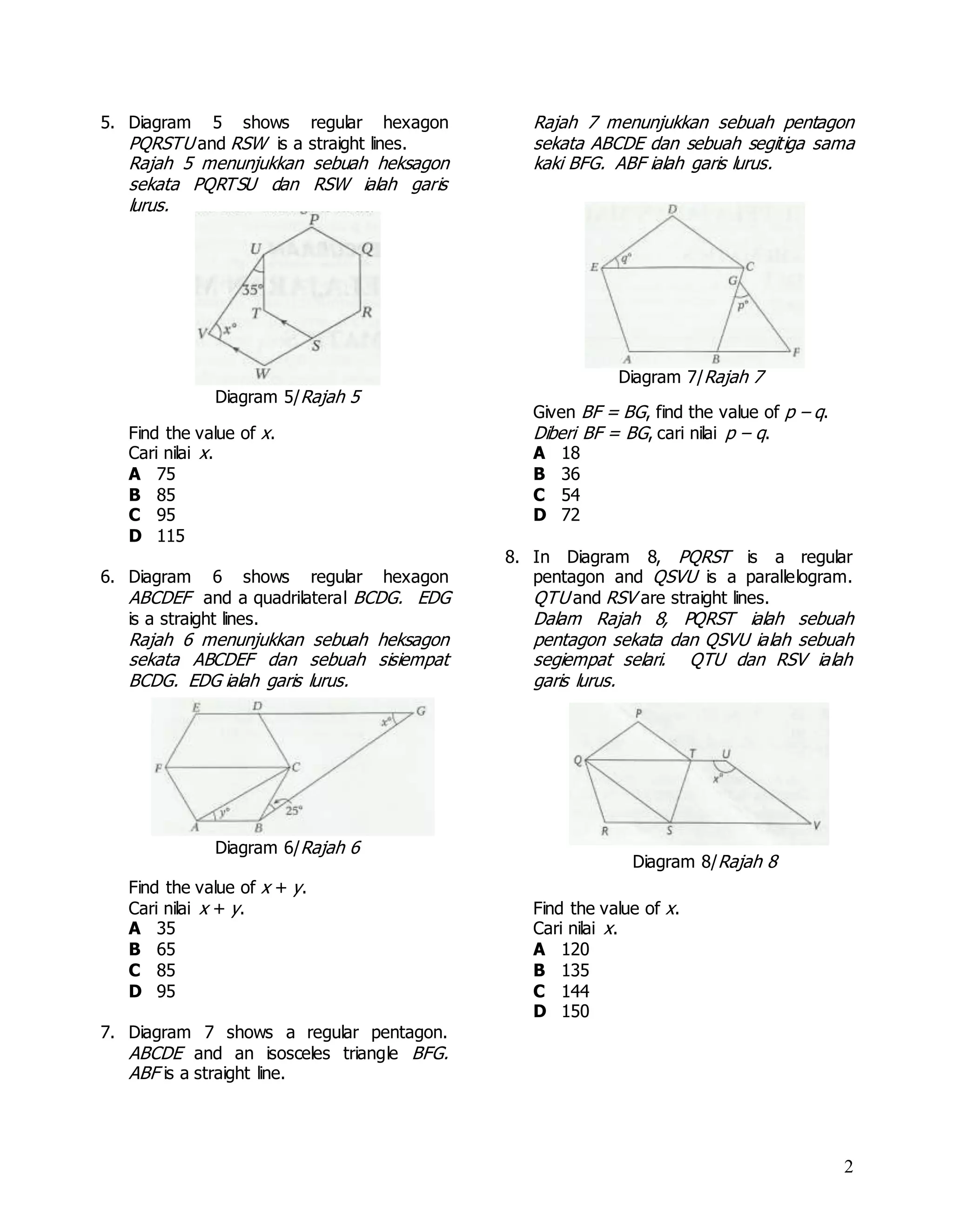 Soalan jadual anjal | PDF