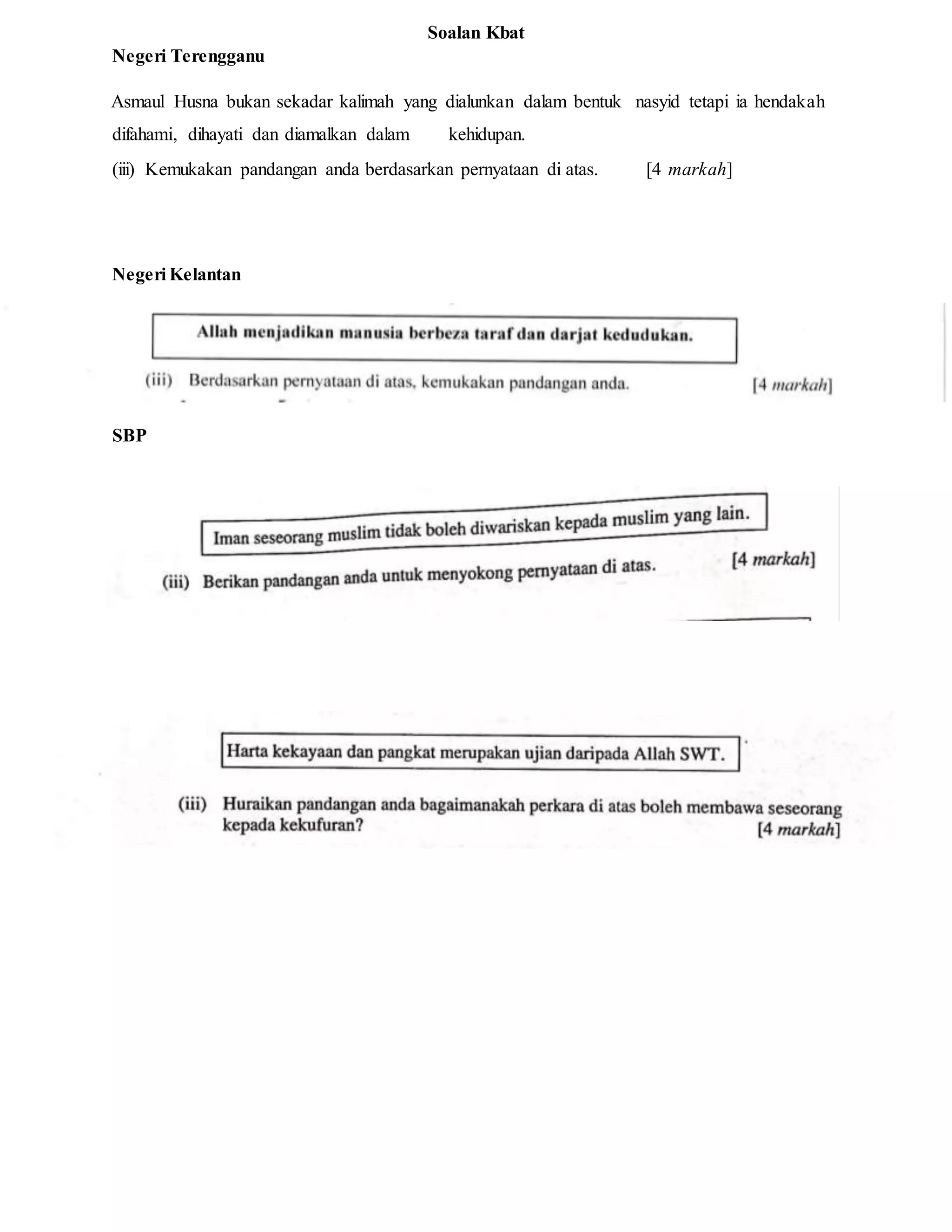 Soalan jawi,kbat minggu 1 2021 f5 | DOCX