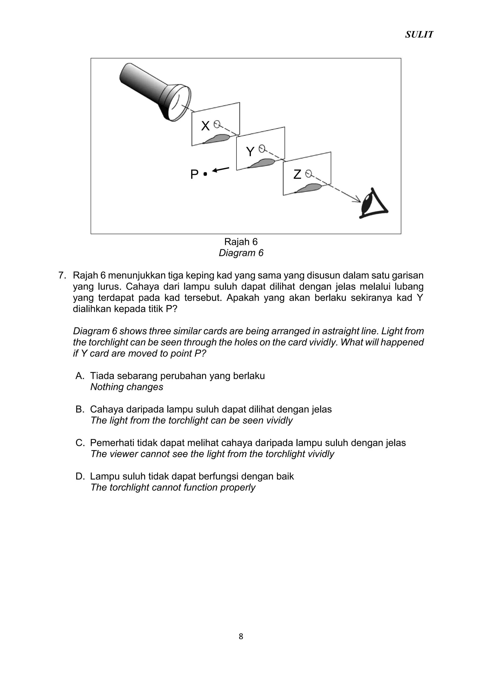Soalan KBAT Sains Tahun 4 (Sains Hayat & Sains Fizikal) | PDF