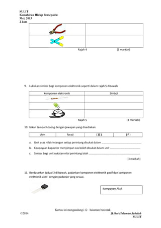 Soalan khb ppt | DOC