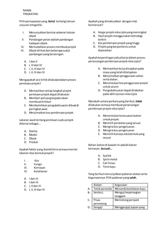 Soalan khb tingkatan 3 | DOCX