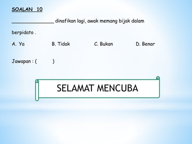 Bahasa Melayu Tahun 3 | PPT