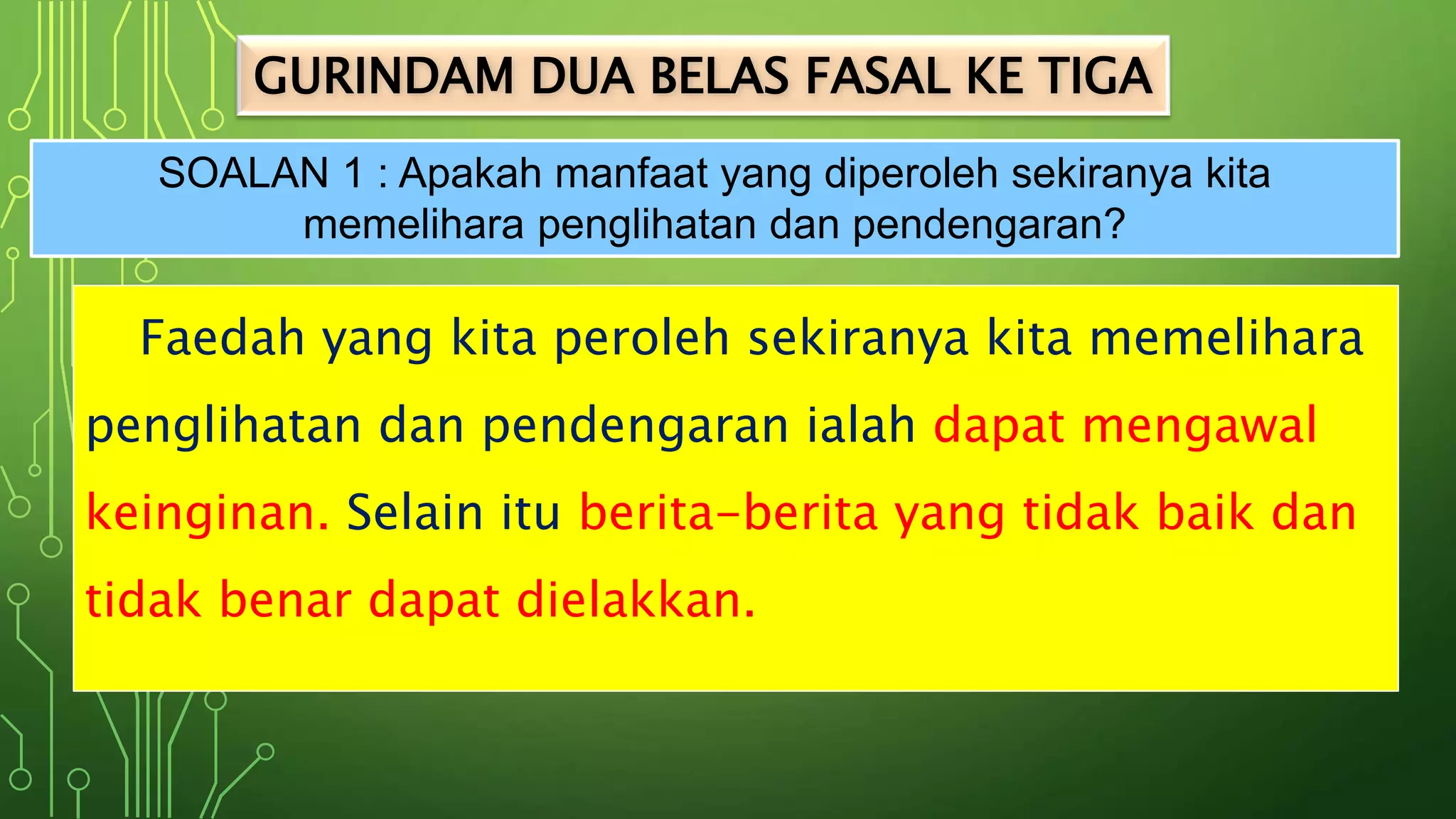 Gurindam 12 fasal 3 soalan/jawapan | PPTX