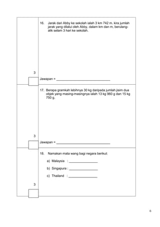 Soalan mt tahun 4 k2