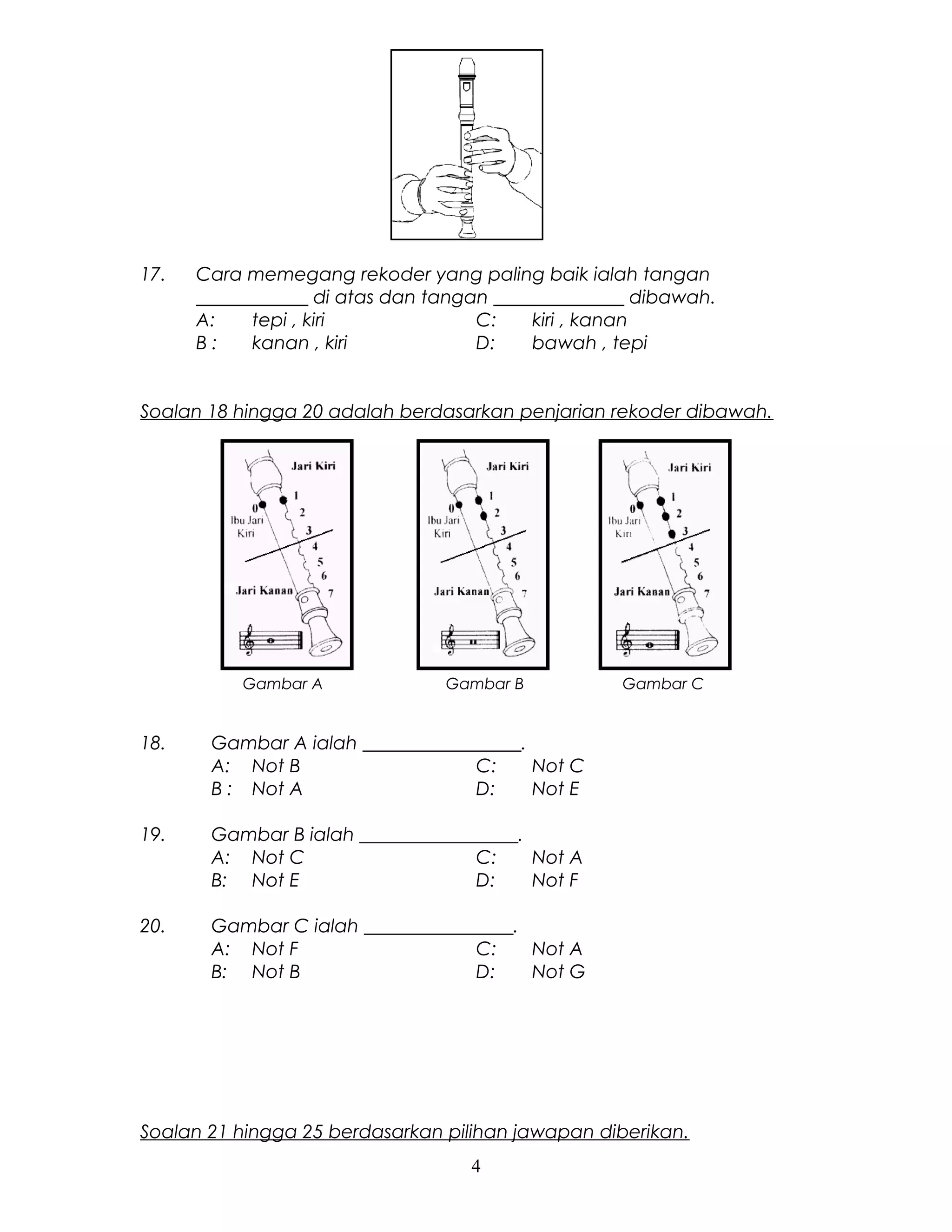 Soalan muzik final exam | DOC