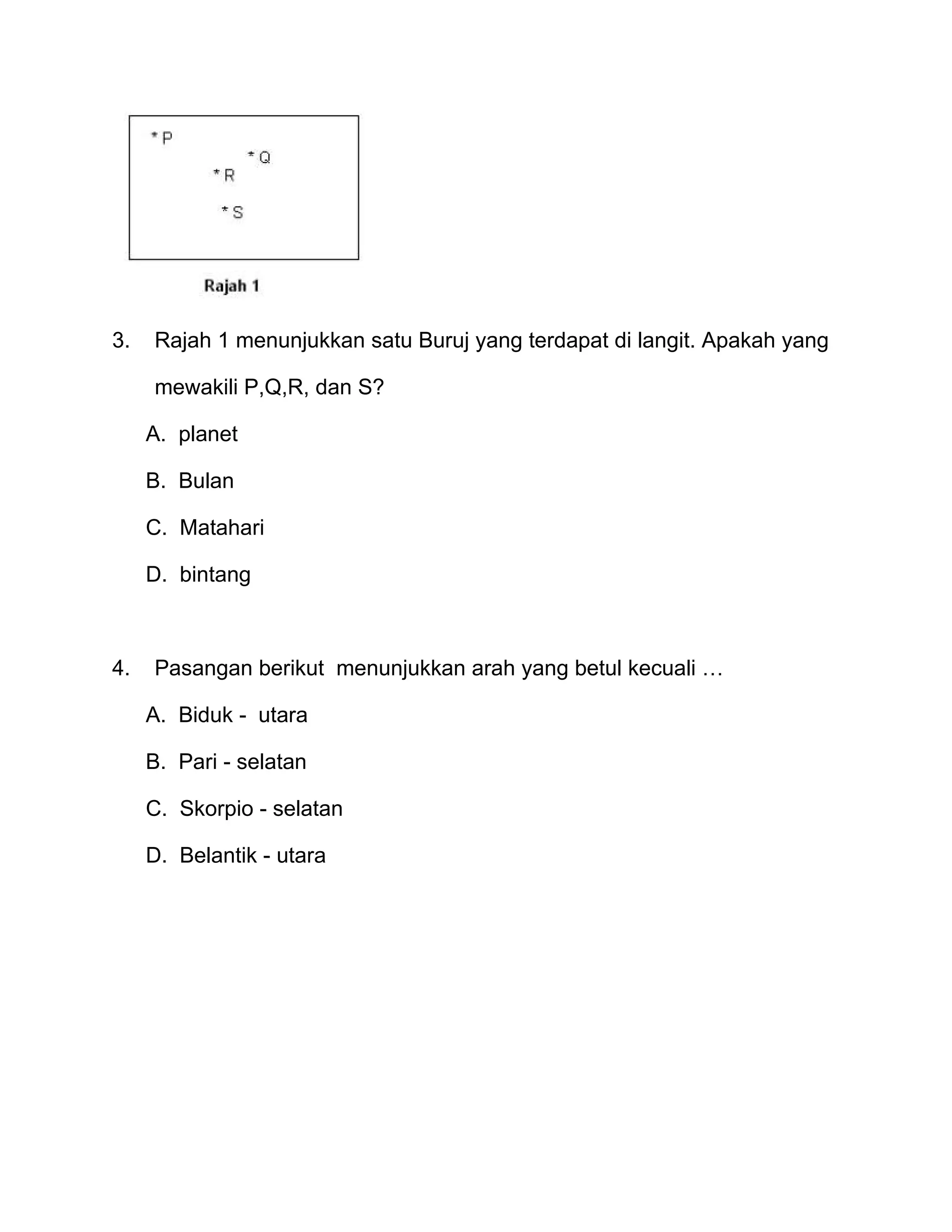Soalan objektif | DOC