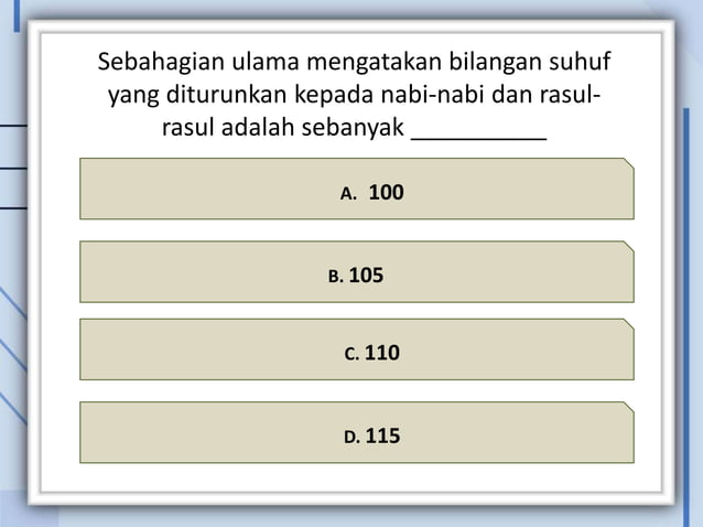 Soalan objektif tauhid | PPTX