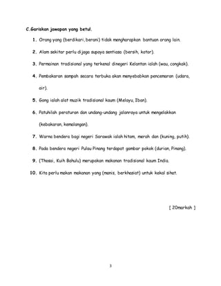 Soalan p.moral t2 | PDF