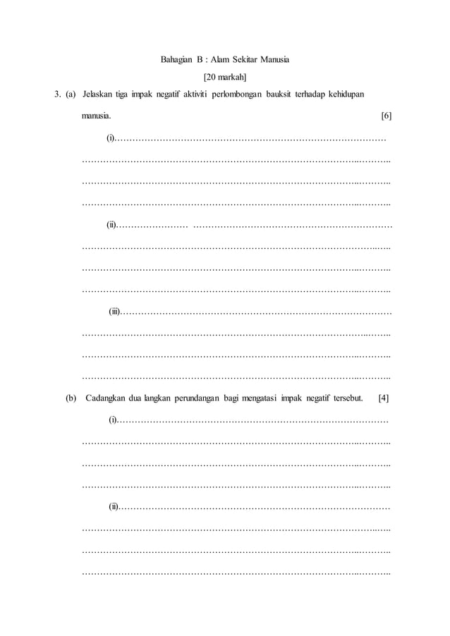 Soalan p3 modul 2019 kelantan | PDF