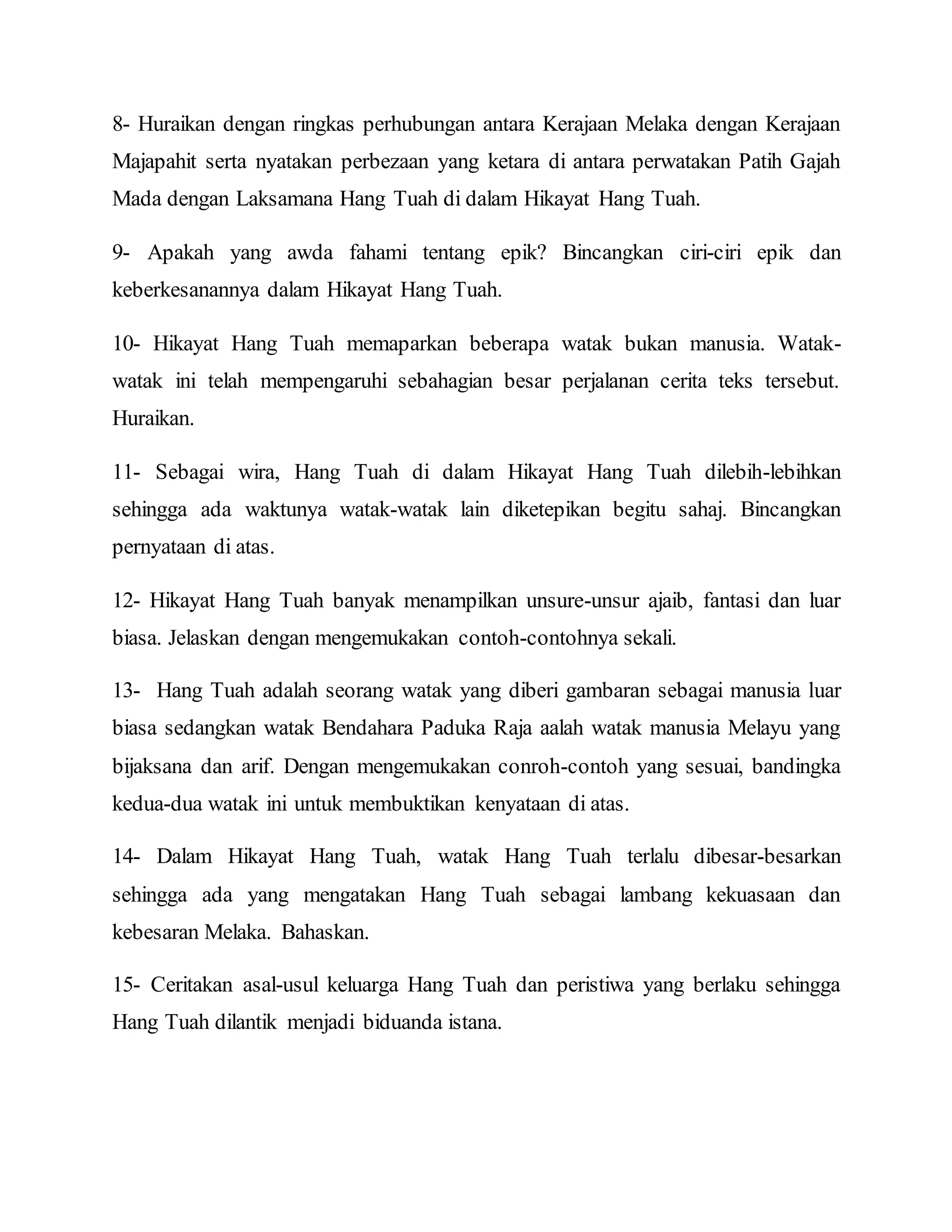 Soalan perbincangan | DOCX