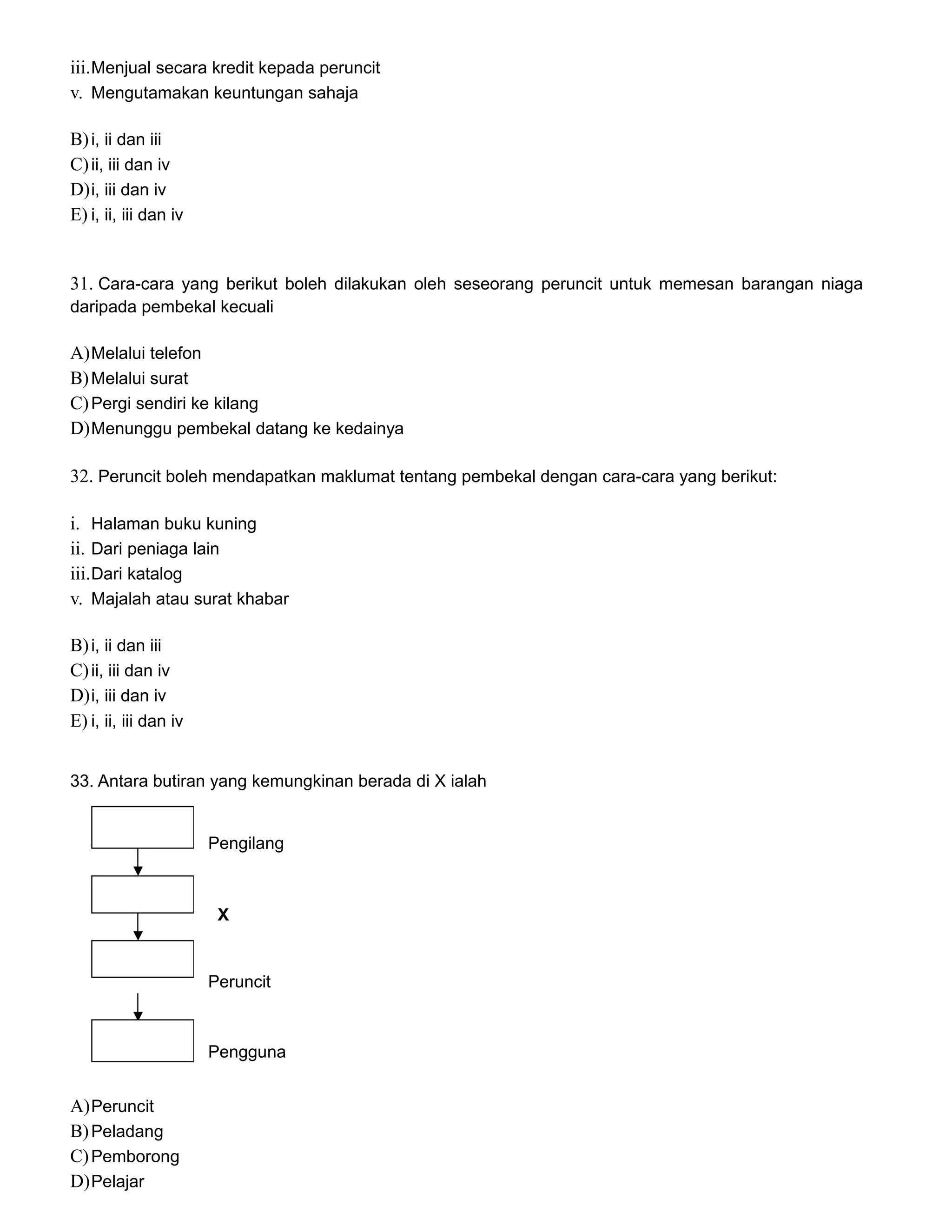 Soalan periksa setengah tahun kh tahun 5 | PDF