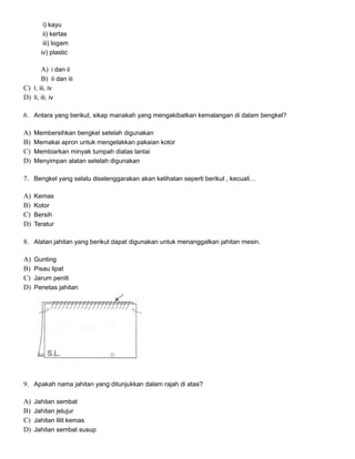 Soalan periksa setengah tahun kh tahun 5 | RTF