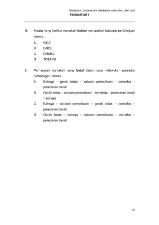 Soalan pjpk t1 | DOC