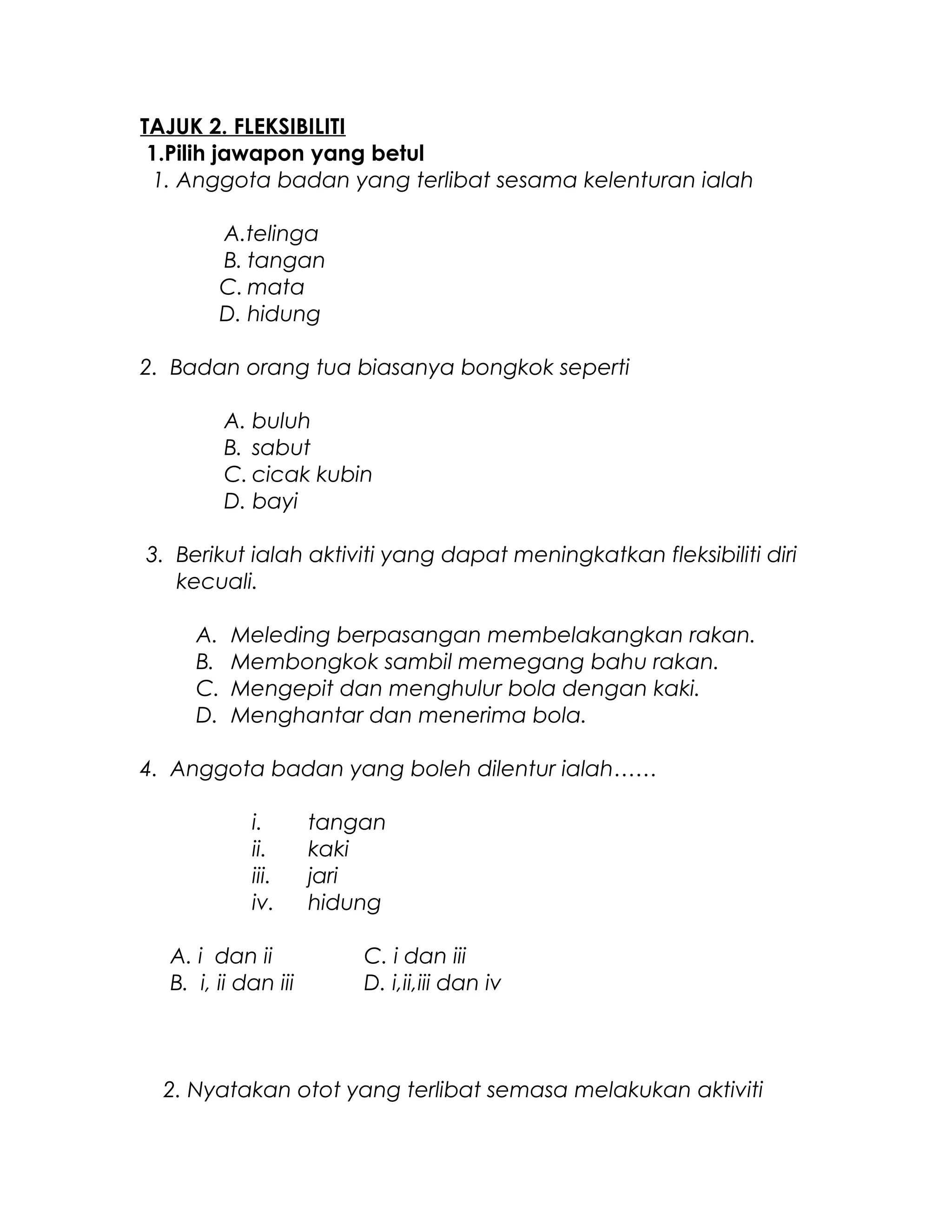 Soalan pj pk tahun 3 | DOC