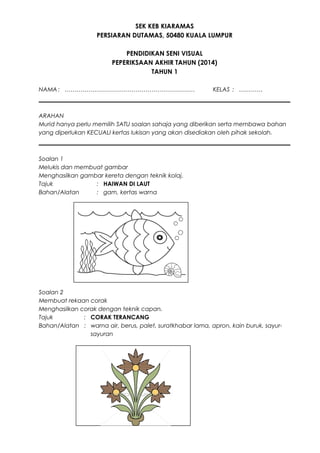 Soalan pksr psv (autosaved) | DOC