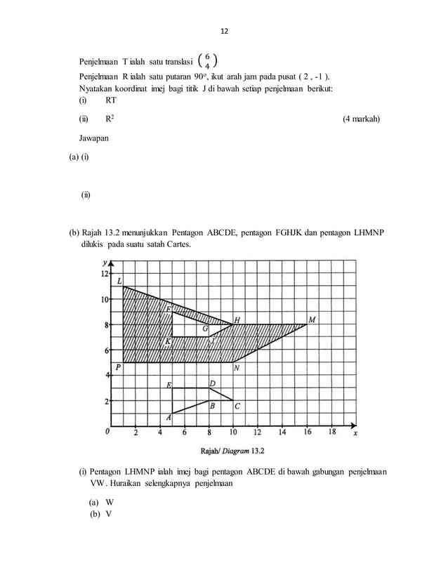 Soalan matematik tingkatan 4 ppt 2019 | DOCX