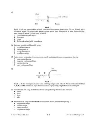 Soalan sainst4bab7(bm) | PDF
