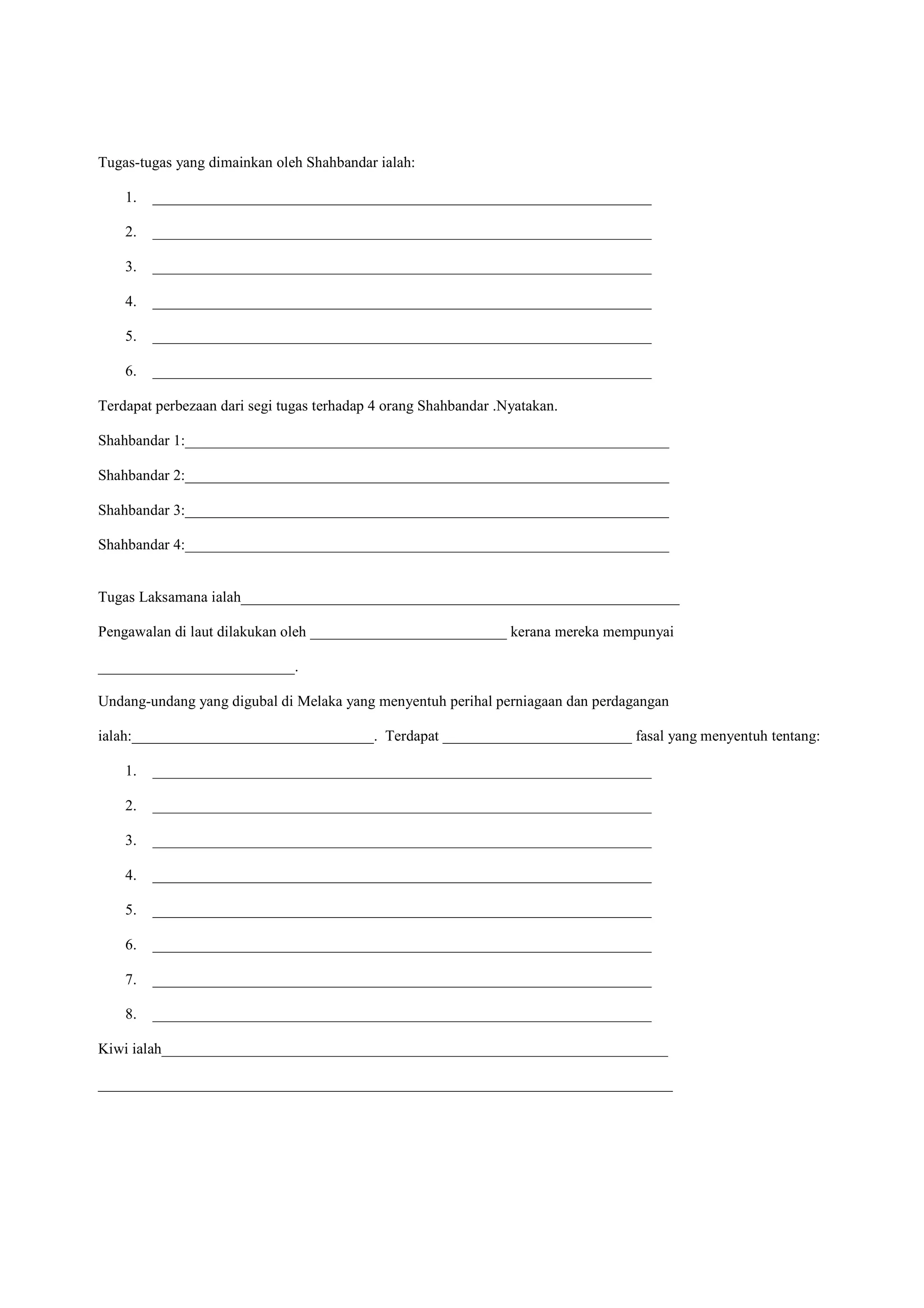 Soalan sej f1 moodle | PDF