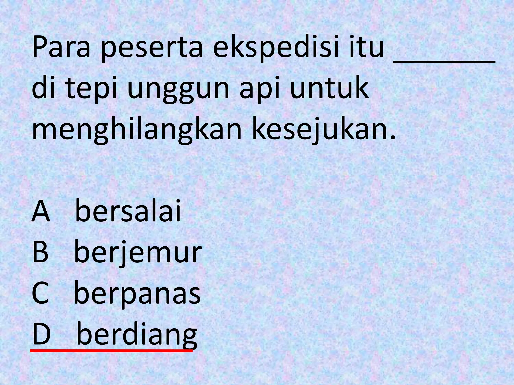 Soalan tatabahasa 1 | PPTX