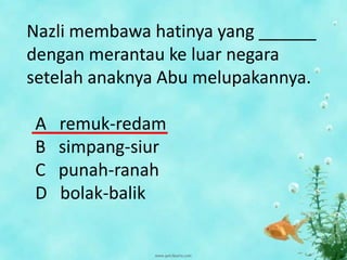 Soalan tatabahasa 15 | PPT