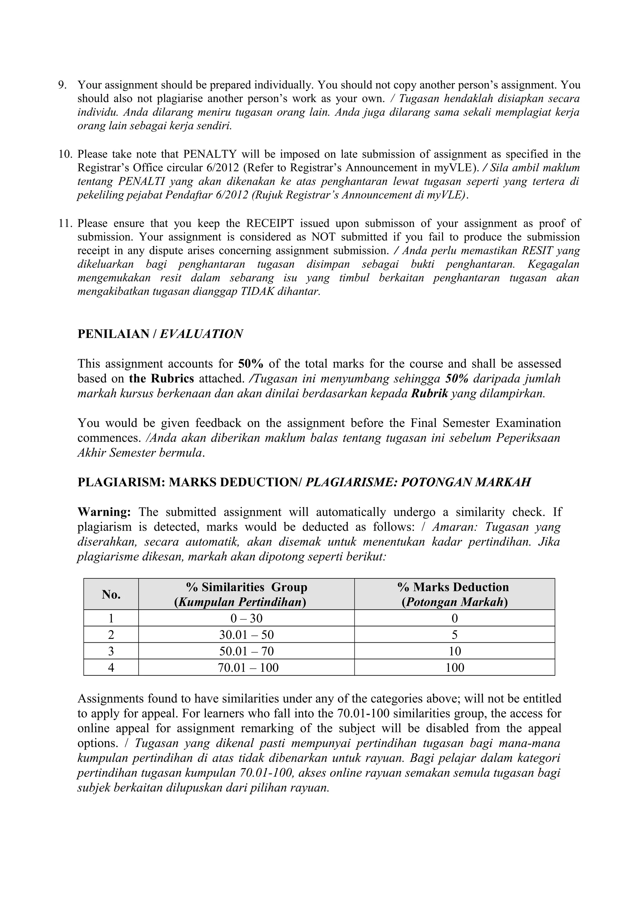 Soalan tugasan | DOC