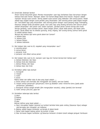 Soal b. ind kls 7 kur 13 WIRAUTAMA PATROL RASTILAH | DOCX