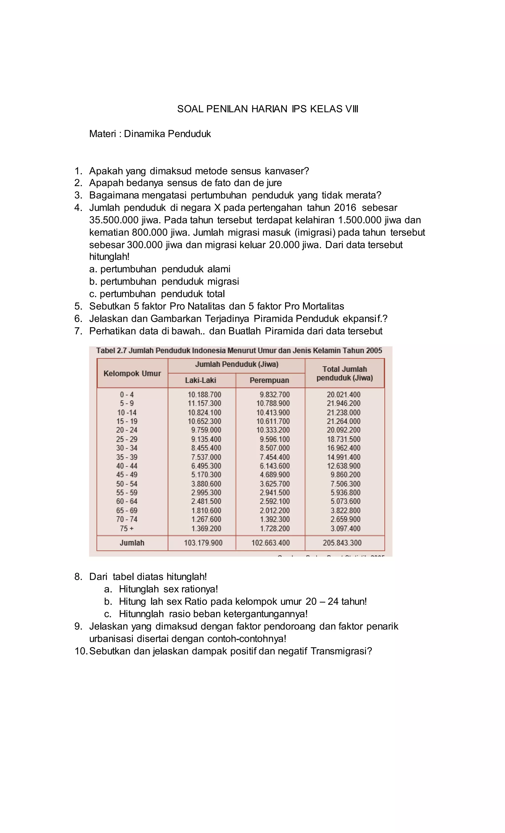 Soal bab 2 | PDF