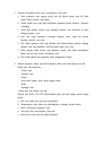 Soal bahasa dan sastra indonesia | PDF