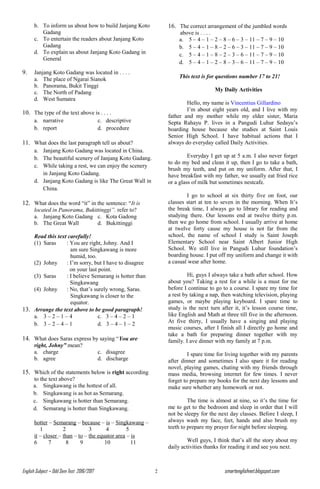 Soal bahasa inggris ganjil viii | DOC