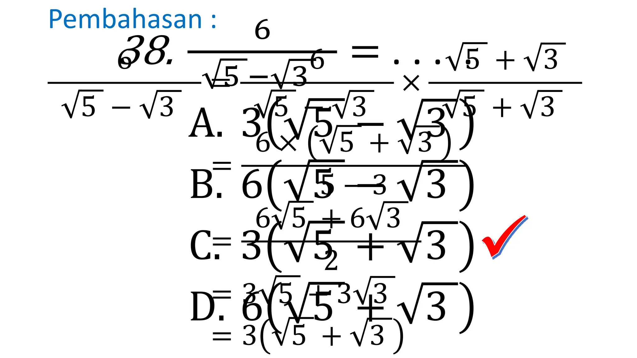 SOAL BILANGAN BERPANGKAT PECAHAN DAN BENTUK AKAR EDIT.pptx