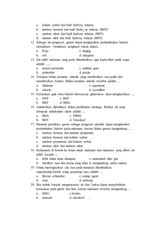 Soal biologi | PDF