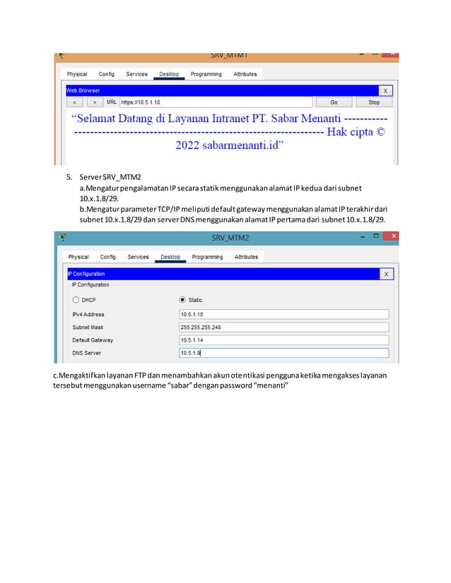 Soal dan Jawaban Pemrograman Sistem Jaringan - Ujian Akhir Semester.docx